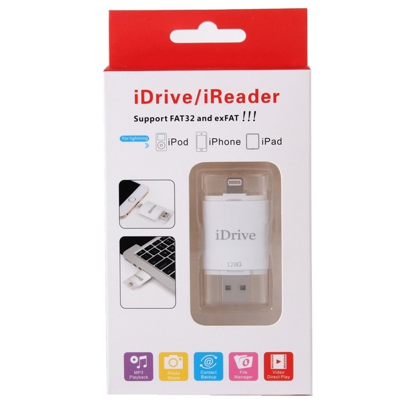 iReader flash memorija 128 GB s konektorima USB 8 Pin i Lightning ...