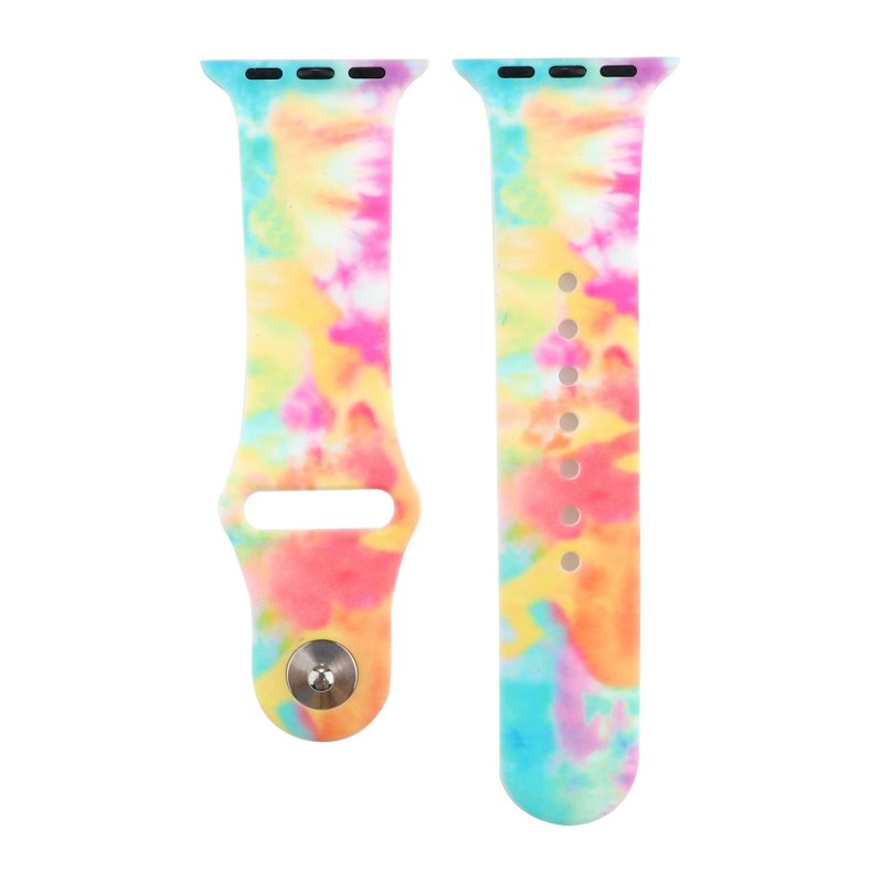 Silikonski remen sa batik uzorkom za Apple Watch 42mm / 41mm / 40mm ...