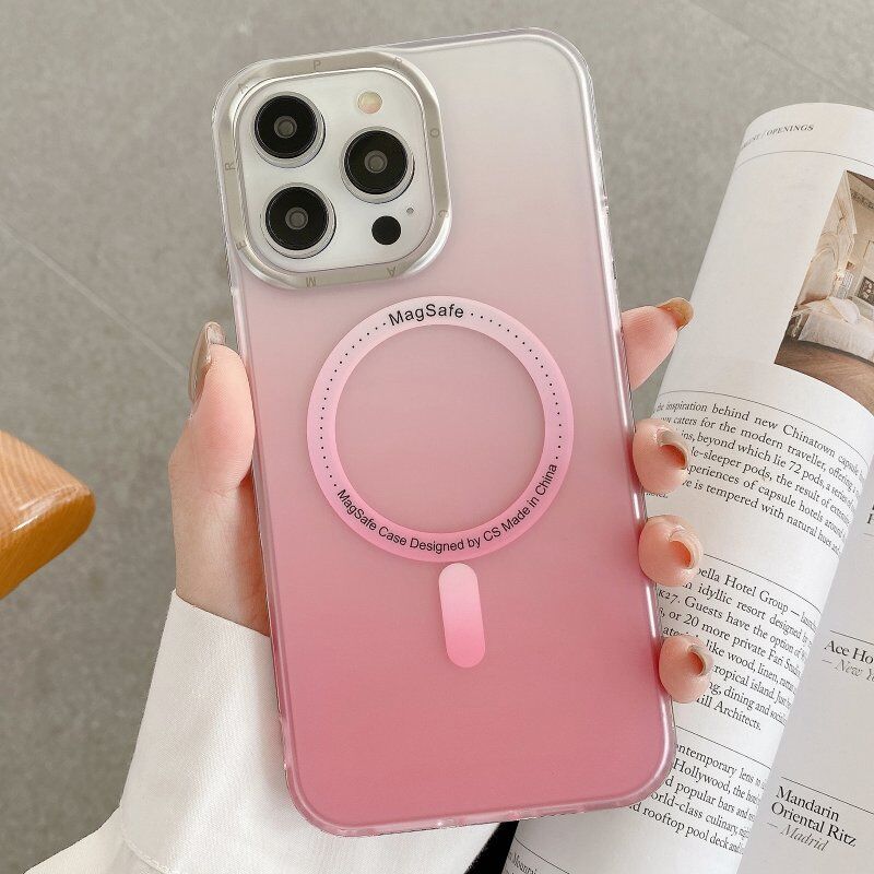 Zaštitna maska sa obojenim prijelazom i MagSafe za iPhone 12 Pro Max ...