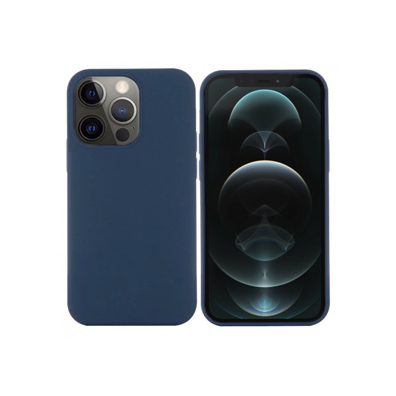 Silikonska maska sa MagSafe pro iPhone 15 Pro - tamno plavi - AppleKing.hr